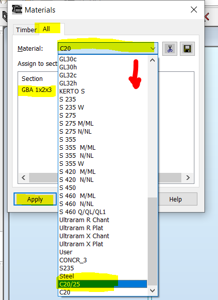 Incorrect concrete members weight calculated in Robot Structural Analysis
