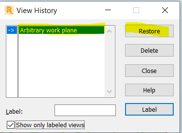 How to define and activate arbitrary work plane in Robot Structural ...