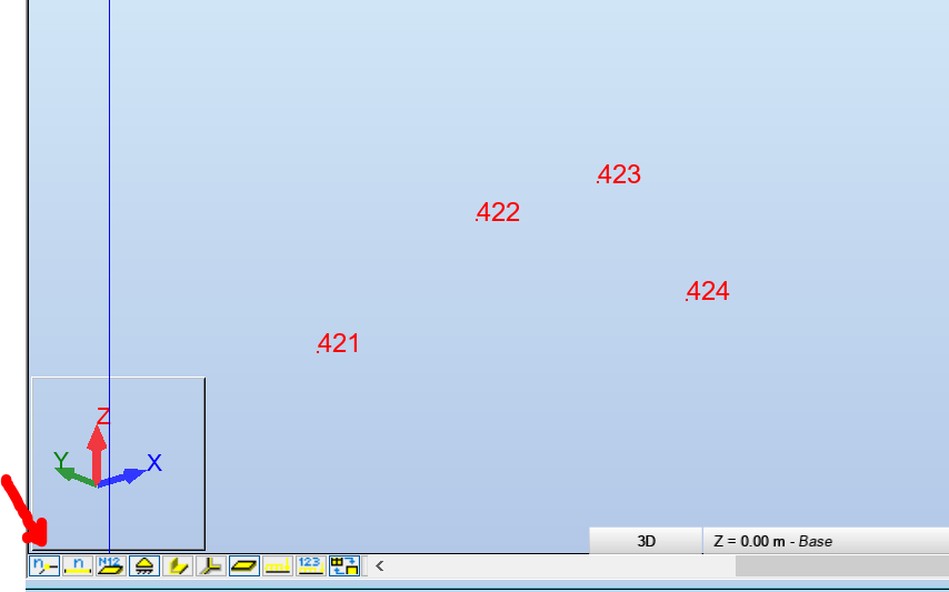 Is it possible make the node points larger in Robot Structural Analysis
