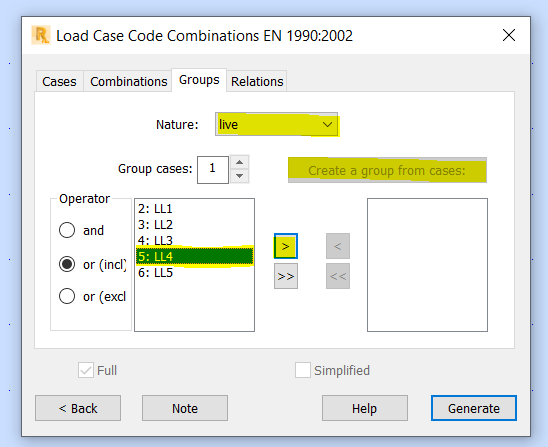 How To Generate Automatic Code Combination With Particular Relation Between Groups In Robot