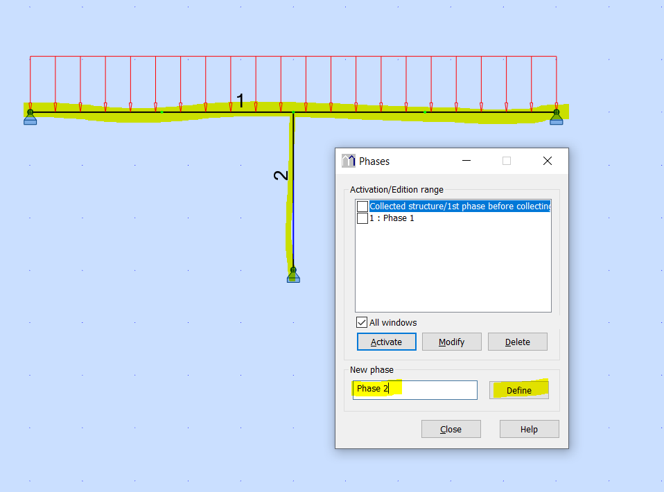 Neglecting structure members for selected load cases in Robot ...