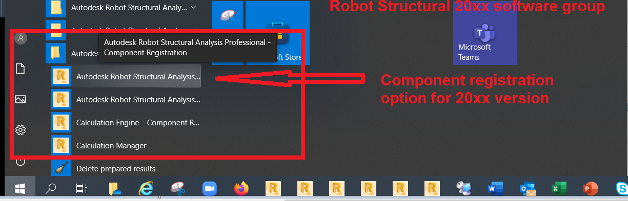 "Extensions encountered a problem" reported while member export to RC provided reinforcement ...