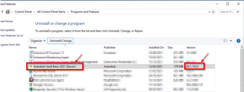 "Install Failed" appears when installing Vault Server Update