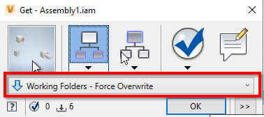 "Error: Unable to identify local file" and yellow circle icon with "i" appear after using Get in ...