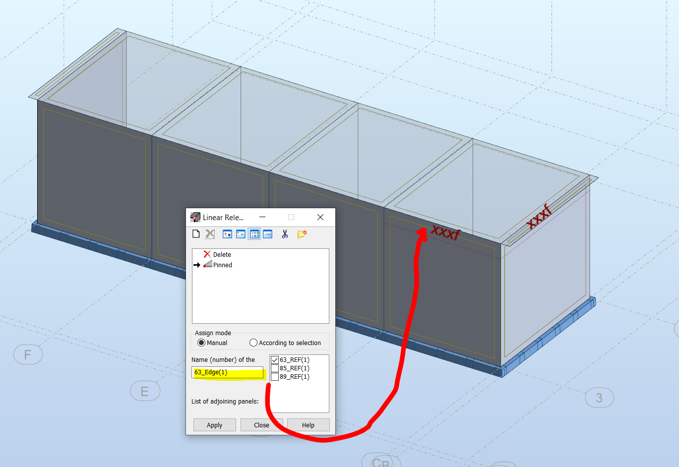 How to obtain simply supported slab system in the model where slab is supported by walls in ...