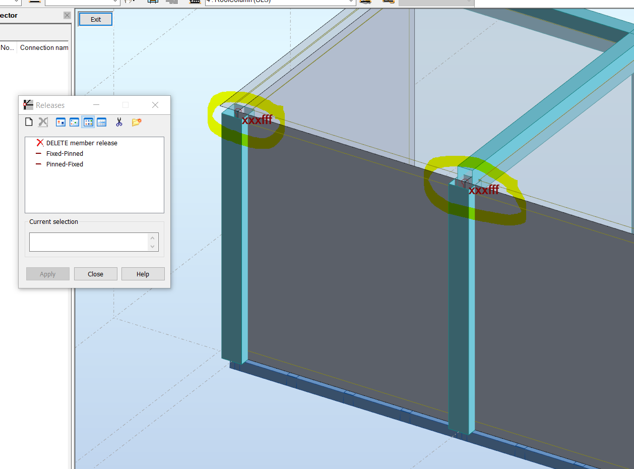 How to obtain simply supported slab system in the model where slab is supported by walls in ...