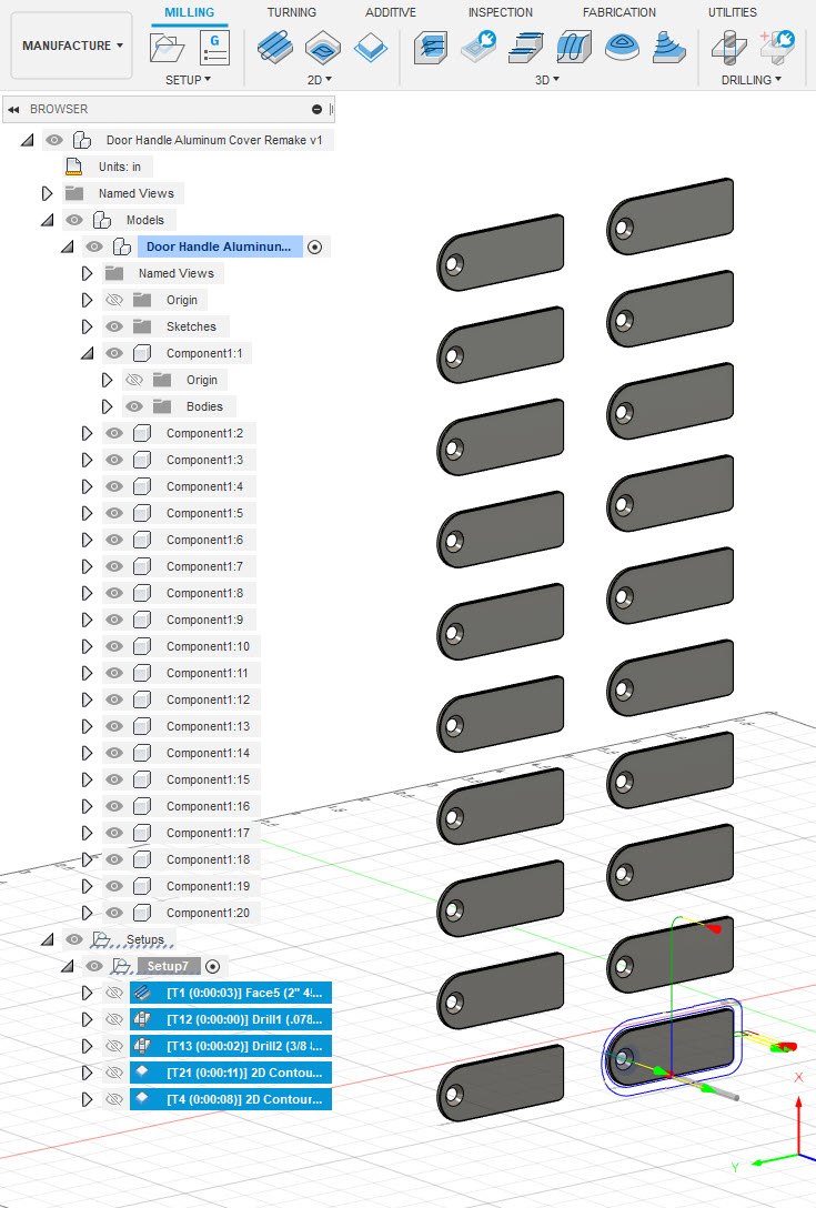 Component pattern not working in Fusion Manufacture