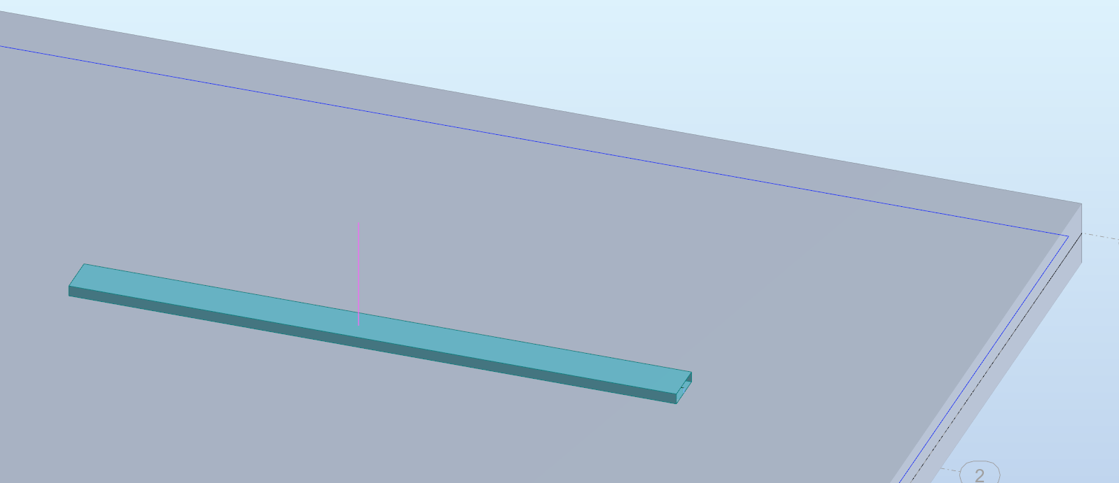 How to simulate slab load when load is transffered by steel element ...
