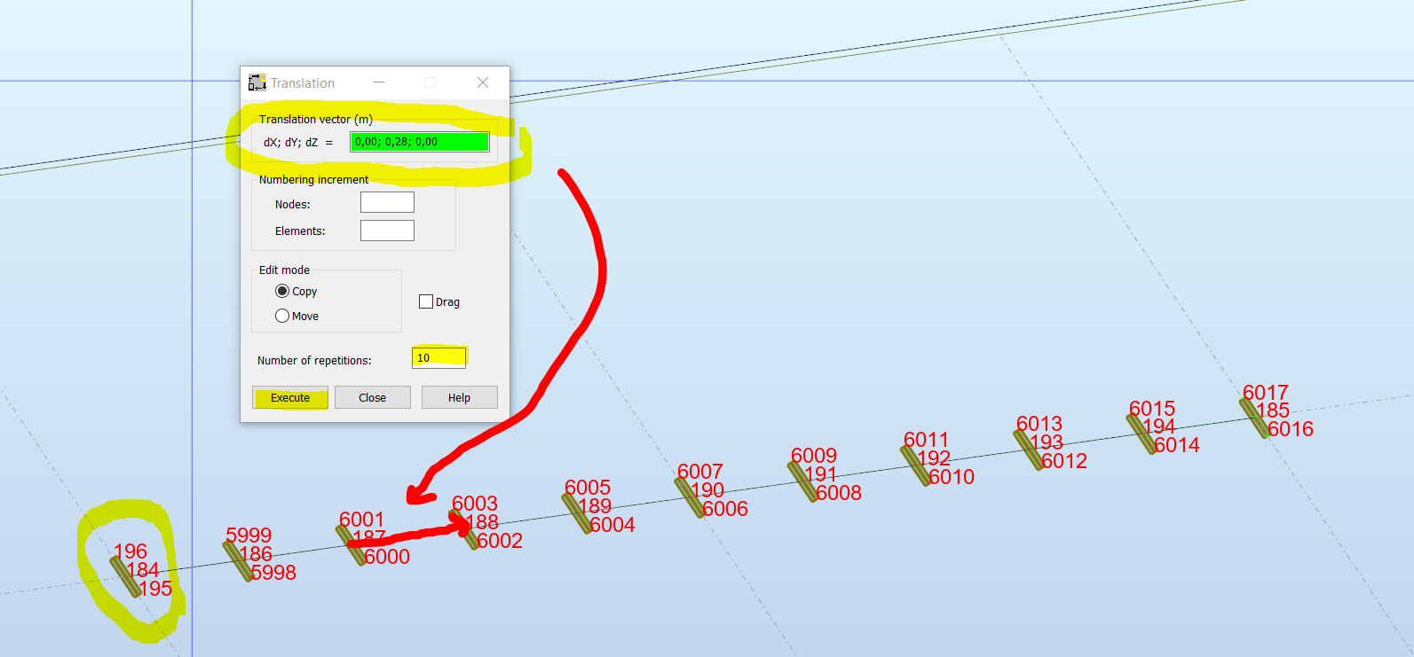 How to simulate slab load when load is transffered by steel element ...