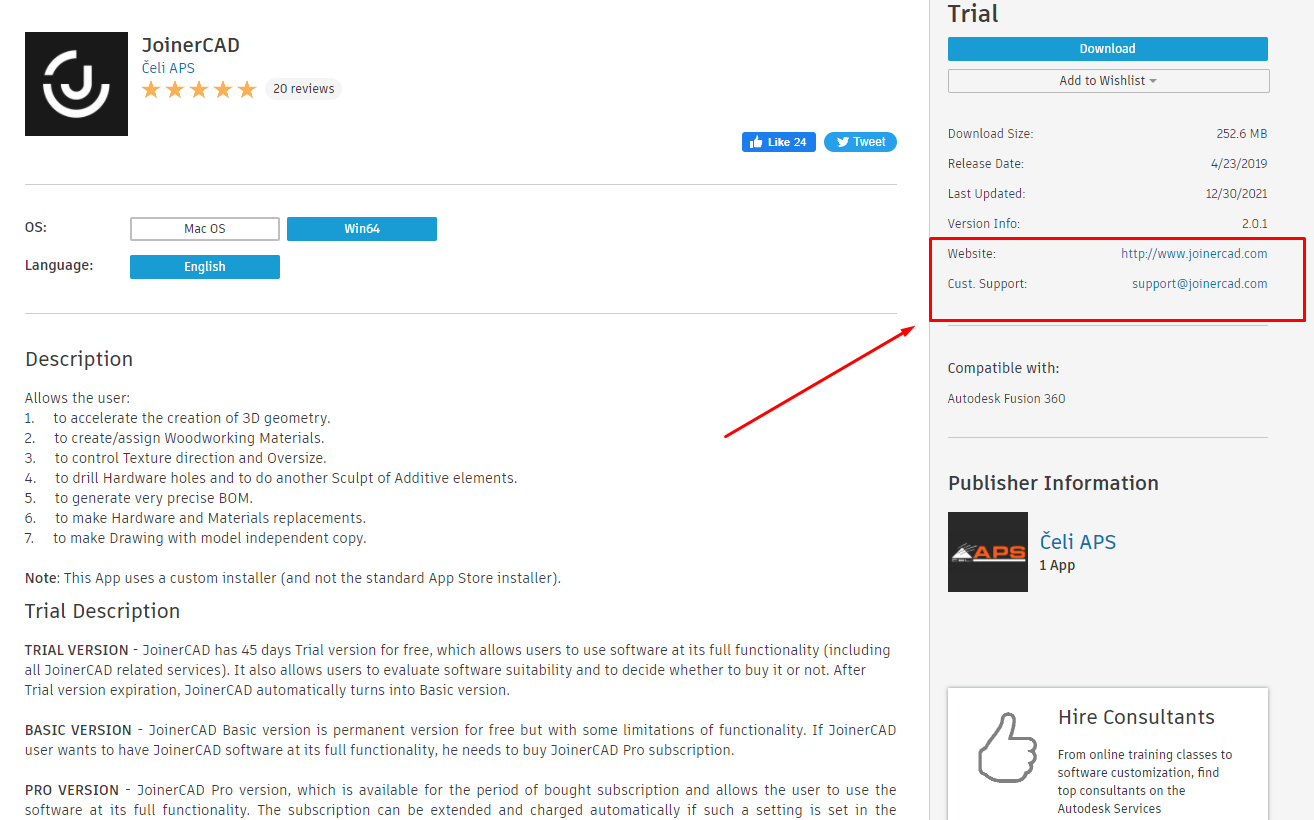 How to find support information for plug-ins/add-ins in Fusion