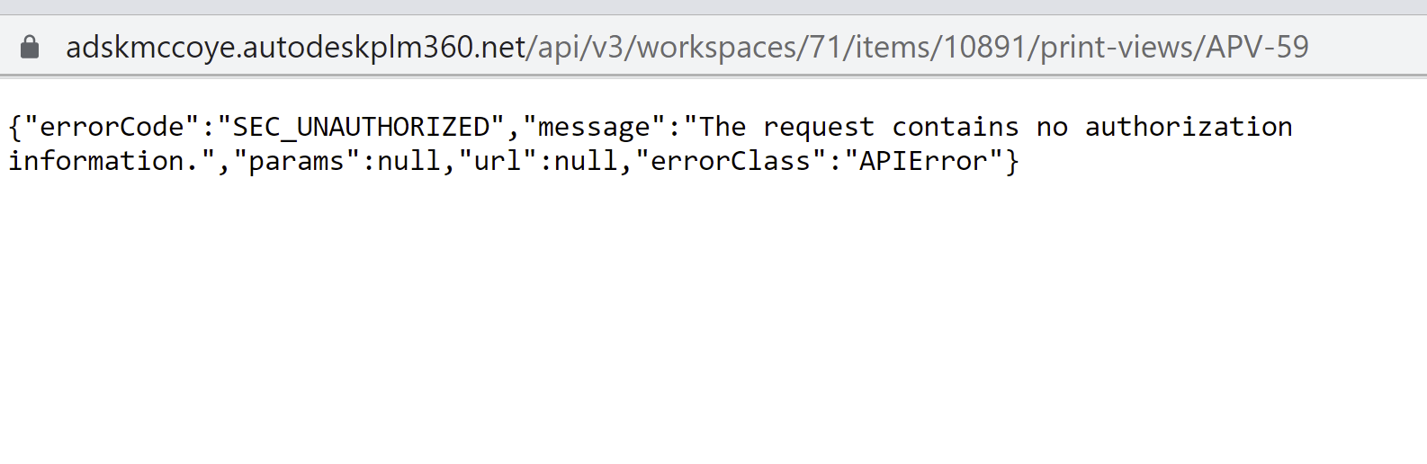 在 Fusion 360 Manage 中启用 IP 限制的情况下，高级打印视图 （APV） 在现代用户界面中不起作用
