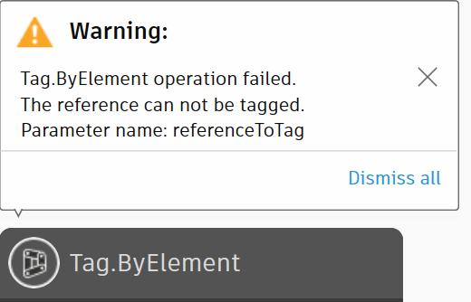 Node Tag.ByElement in Dynamo is not working for Rebars in Revit 2023