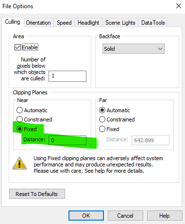 Issue with model graphics in Navisworks