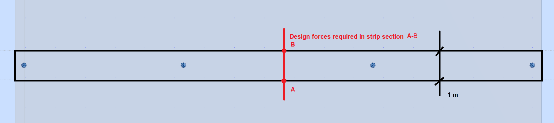 在Robot Structural Analysis中如何提取楼板板板条剖切面的设计力（例如弯矩）