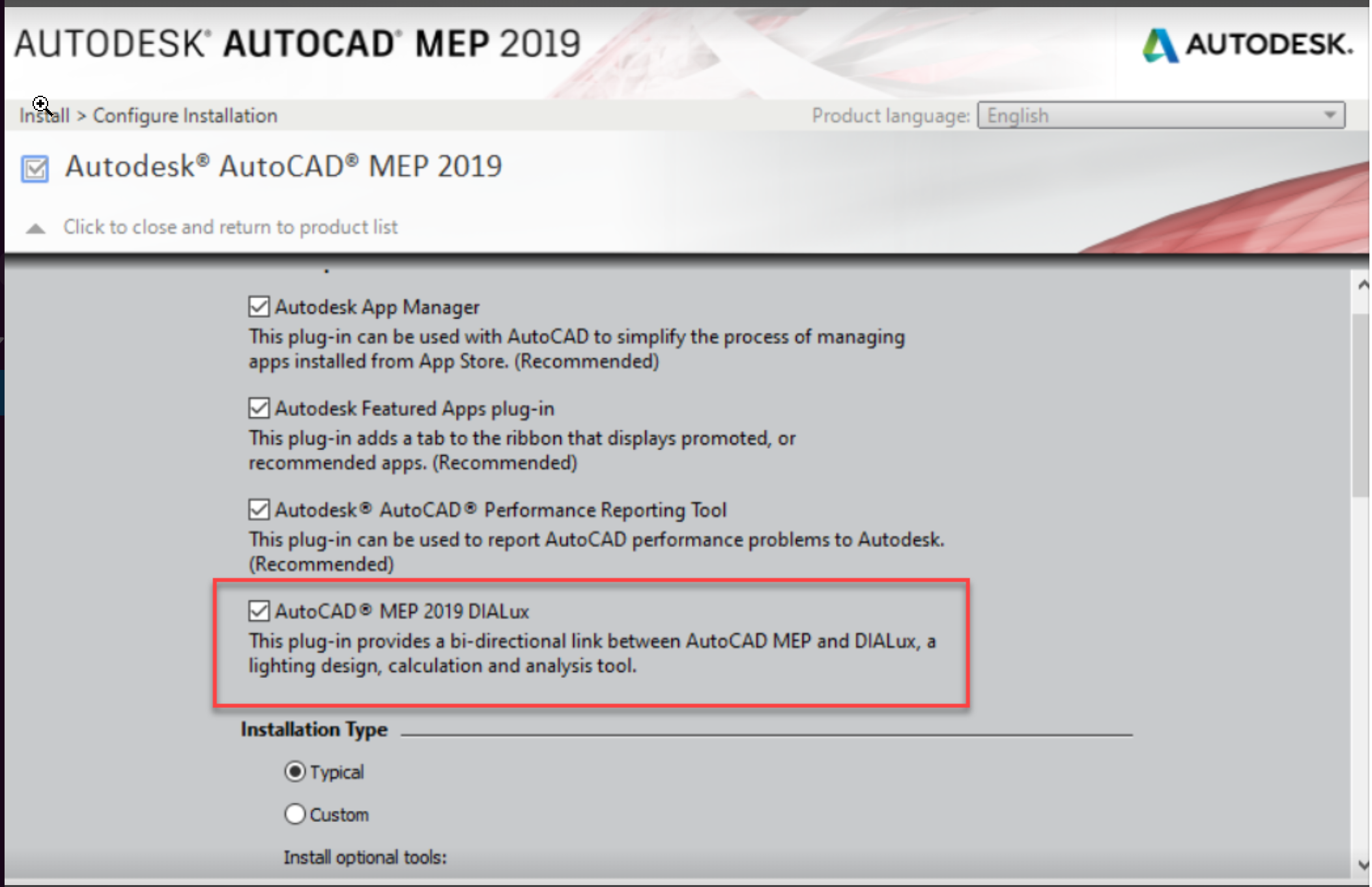 So finden Sie Downloads des DIALux-Plugins für AutoCAD MEP