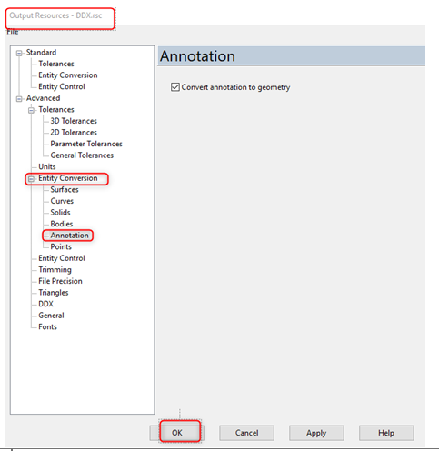 DXF/DWG & IGES files are imported without text and the line fonts are not correctly displayed in ...
