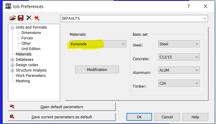 "Data for material is incomplete" message while RC member provided reinforcement design ...