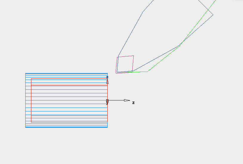 Positioning the turning tool before cutting operation begins in FeatureCAM?