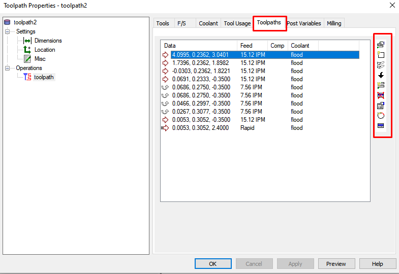 How To Modify An Existing Operation With A Toolpath Feature In Featurecam 3010