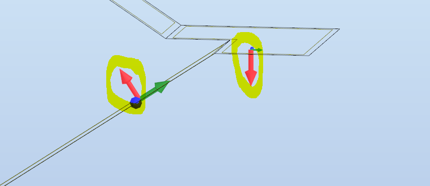 Incoherent displacement presented for connected panels in Robot Structural Analysis