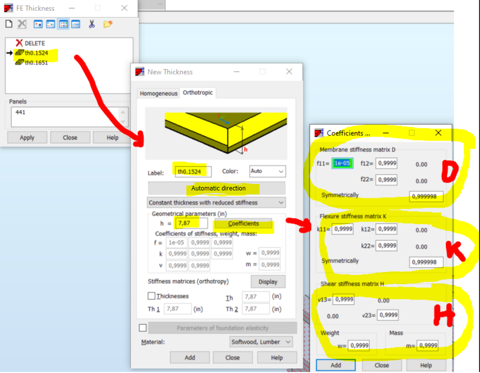 如何在 Robot Structural Analysis 中降低面板刚度