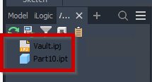 Inventor Vault Add-In's icons disappear and text acts strangely when saving with Vault Data Standard