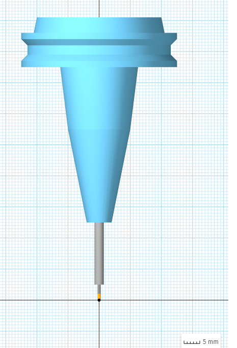 How to add tapered transition between flute diameter and shank of tool ...