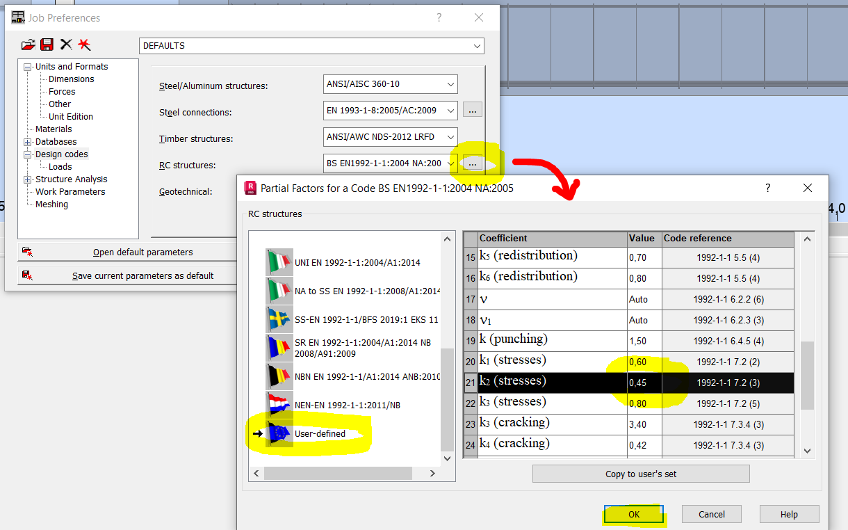 Bottom resinforcement in RC beam middle section smaller than expected while design according to ...