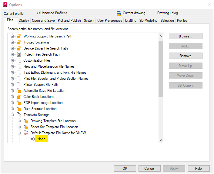 Set Default Units In Autocad