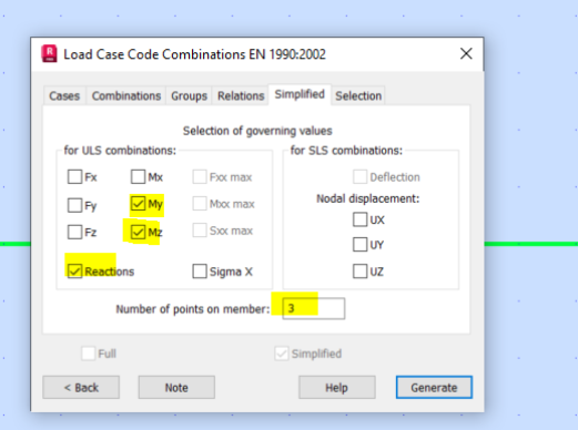 How To Reduce Number Of Generated Automatic Combinations For Model With Moving Loads In Robot