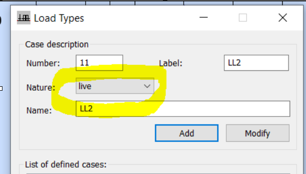 Ratio of loads: long-term to variable coefficient meaning while RC slab ...