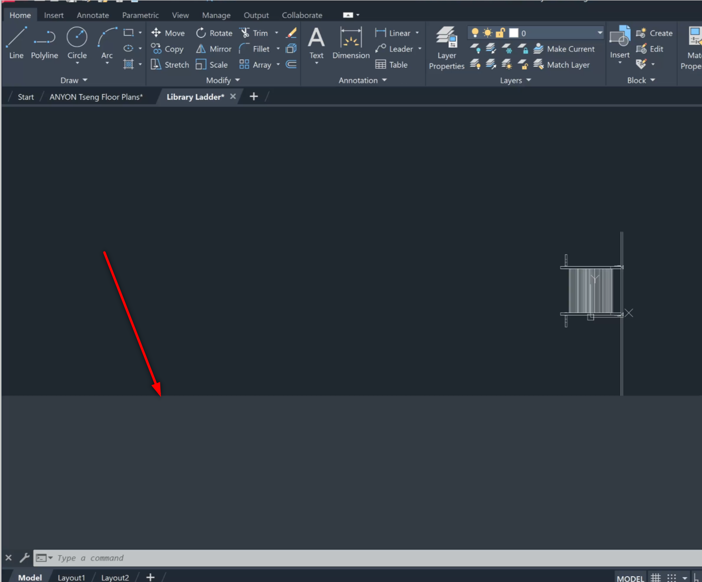 Random banners appear in AutoCAD drawings