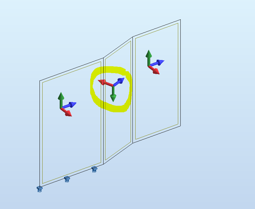 Inconsistent bending moment maps for slab or wall divided in separate ...