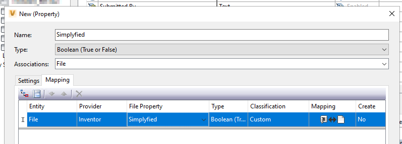 How to show difference in Vault 2022 between regular Inventor part and a part created via ...