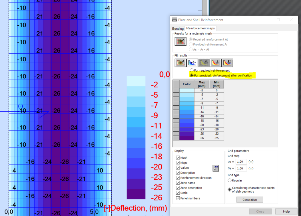 Unexpected too big difference in RC slab deflection verified for ...