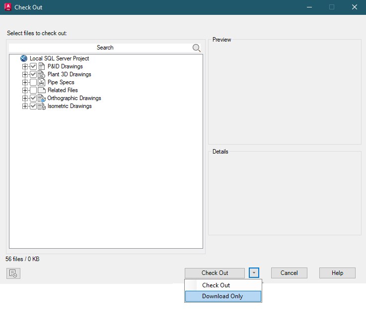 Comparison Of Plantauditproject And Plantauditdatabase For Autocad Plant 3d Collaboration Projects