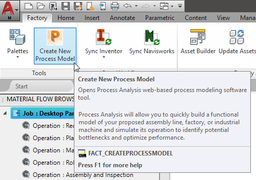 After installing Autodesk Process Analysis it is not visible in AutoCAD Mechanical
