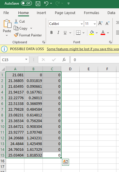 How To Convert A csv File Into A Readable PowerShape File 