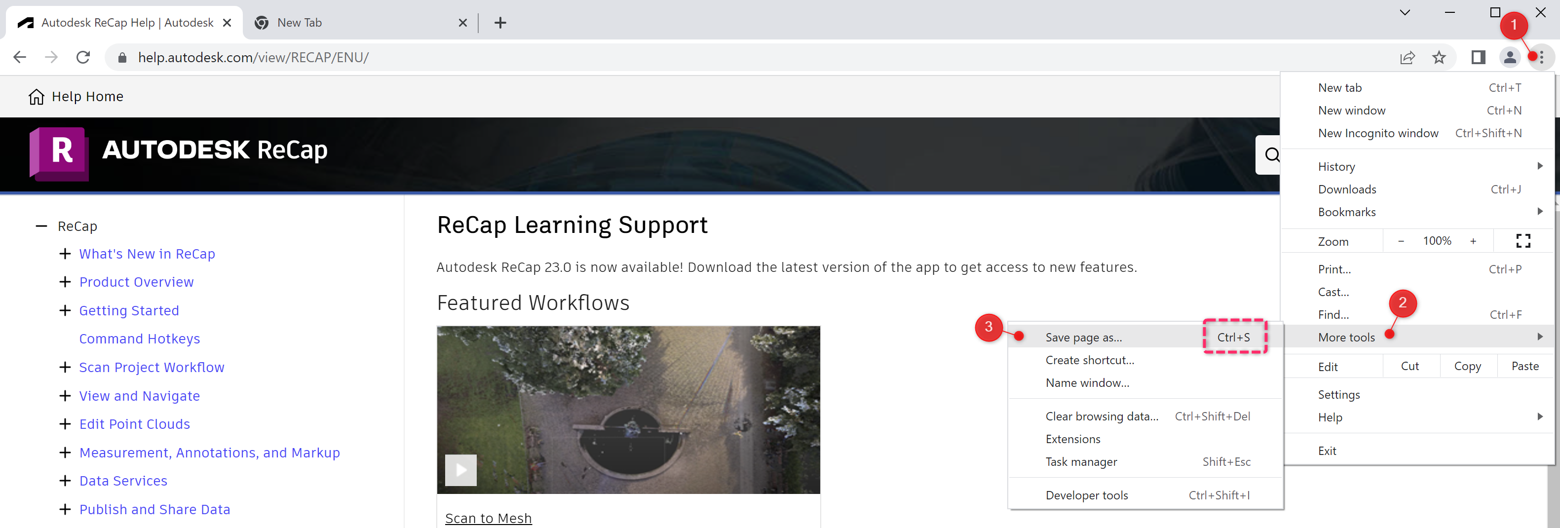 Is The Recap Pro Help Content Available Offline Or In Pdf Format 