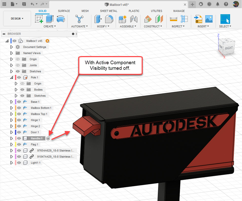 Bodies show as translucent in Fusion