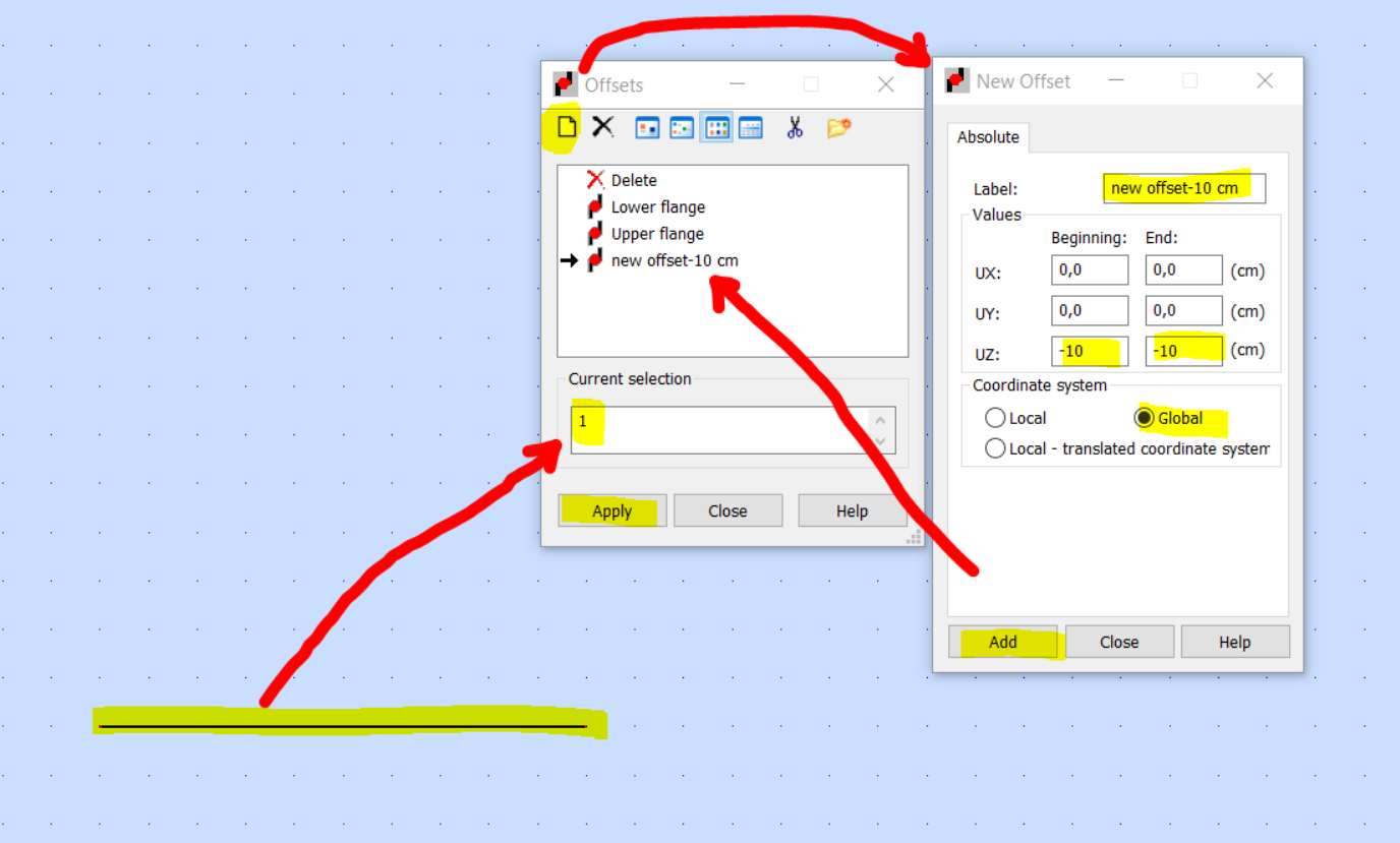 How To Define Offset For Steel Member In Robot Structural Analysis