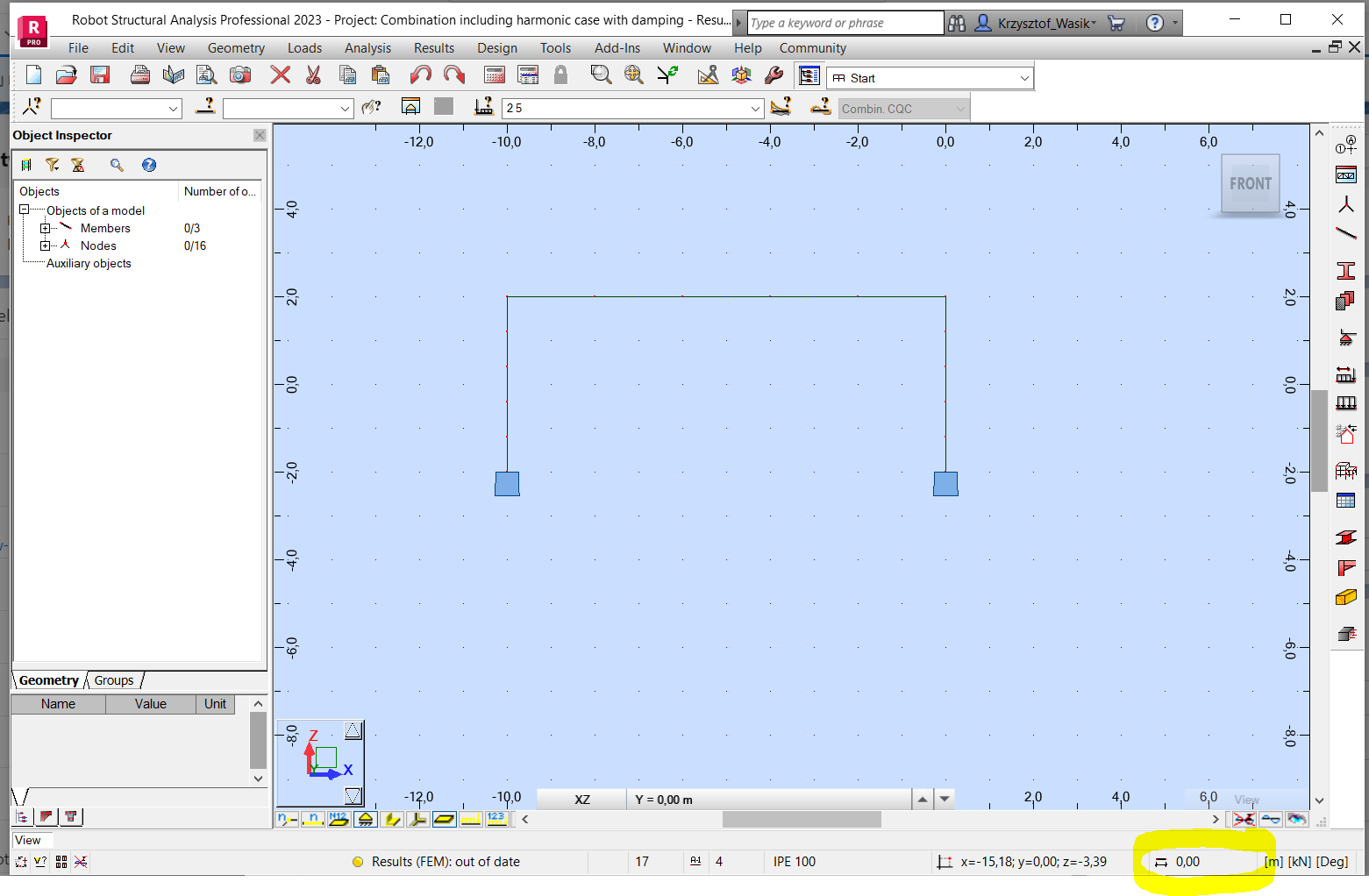 How To Measure Distance Between Two Points In Robot Structural Analysis