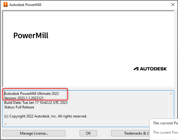 What is the current version of PowerMill.