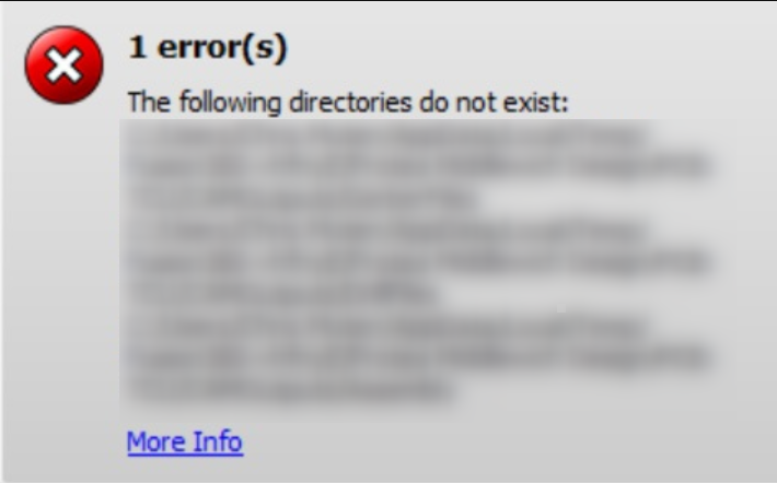 "Could not create temporary directory for CAM report" when trying to generate CAM outputs in Fusion