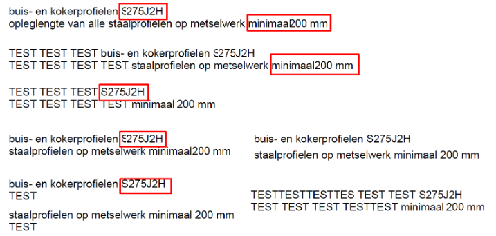 Text overlapping or incorrect spacing from PDF Export compared to Print to PDF for particular ...