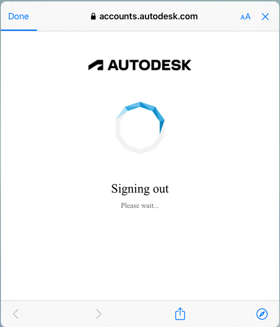 "Sign Off Error" or "Signing Out"when signing into BIM 360 using company SSO
