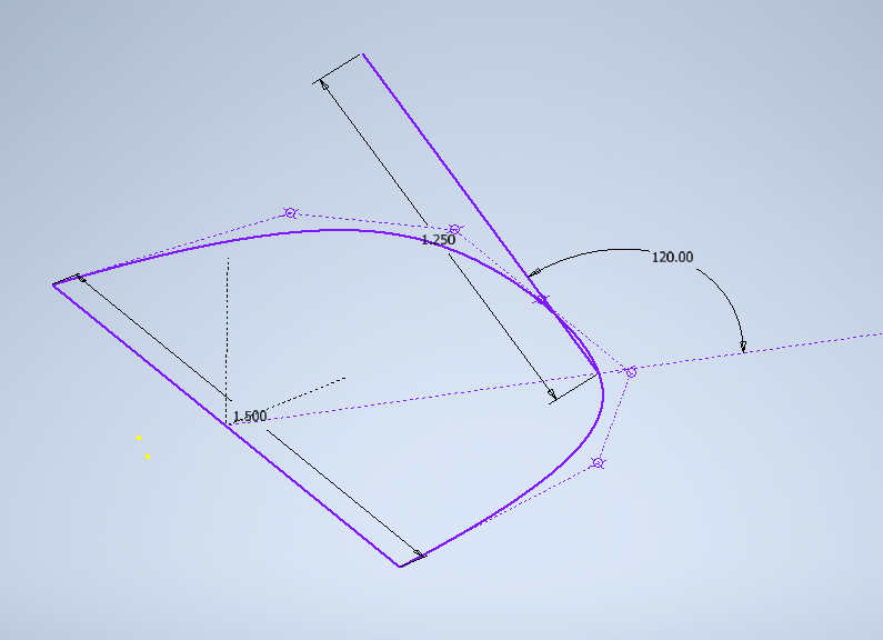 Sketch will not sweep in Inventor