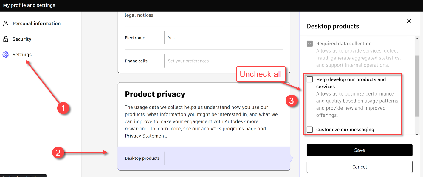 How to disable the Privacy Statement settings Dialog to prevent an ...
