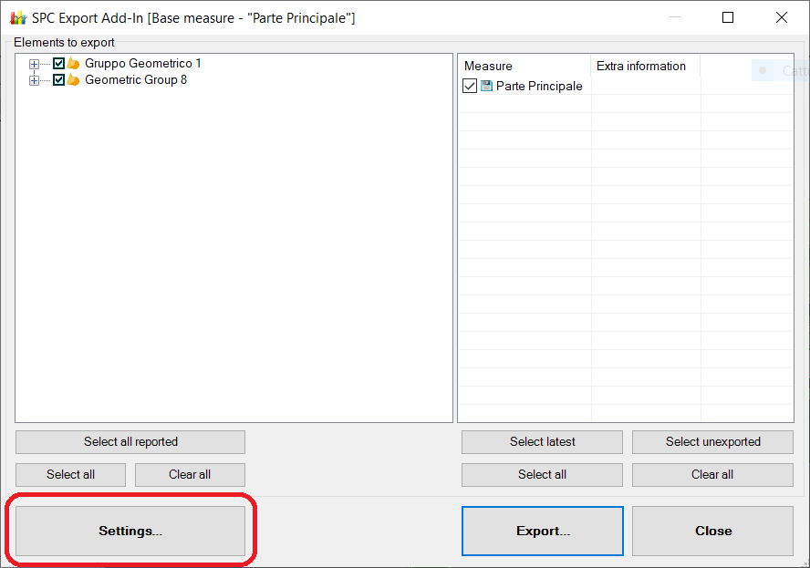 How to set operator input parameter (QDAS) in SPC Add-ins in PowerInspect