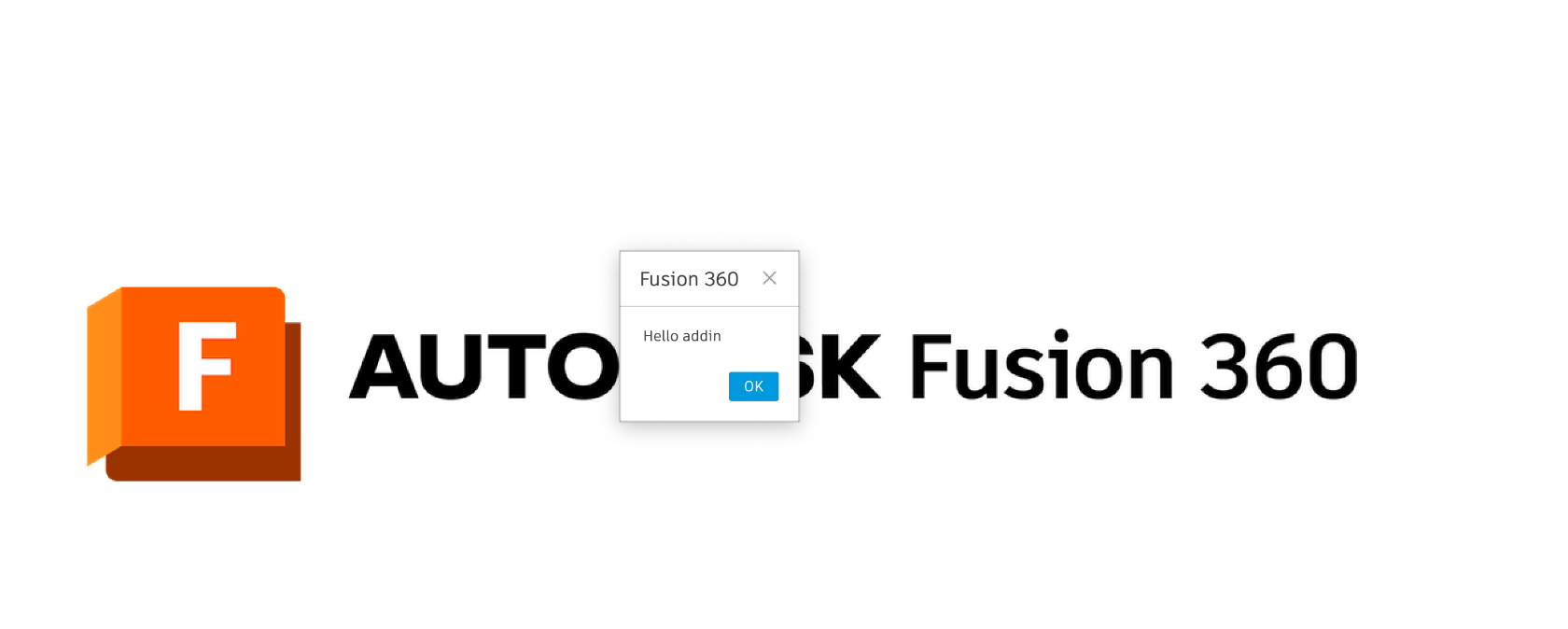 "Hello addin" notification pops up while starting Fusion 360